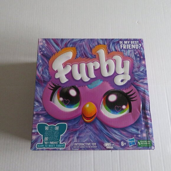 Hasbro | Toys | Hasbro Furby Purple Interactive Toy Ages 6 New In Box ...